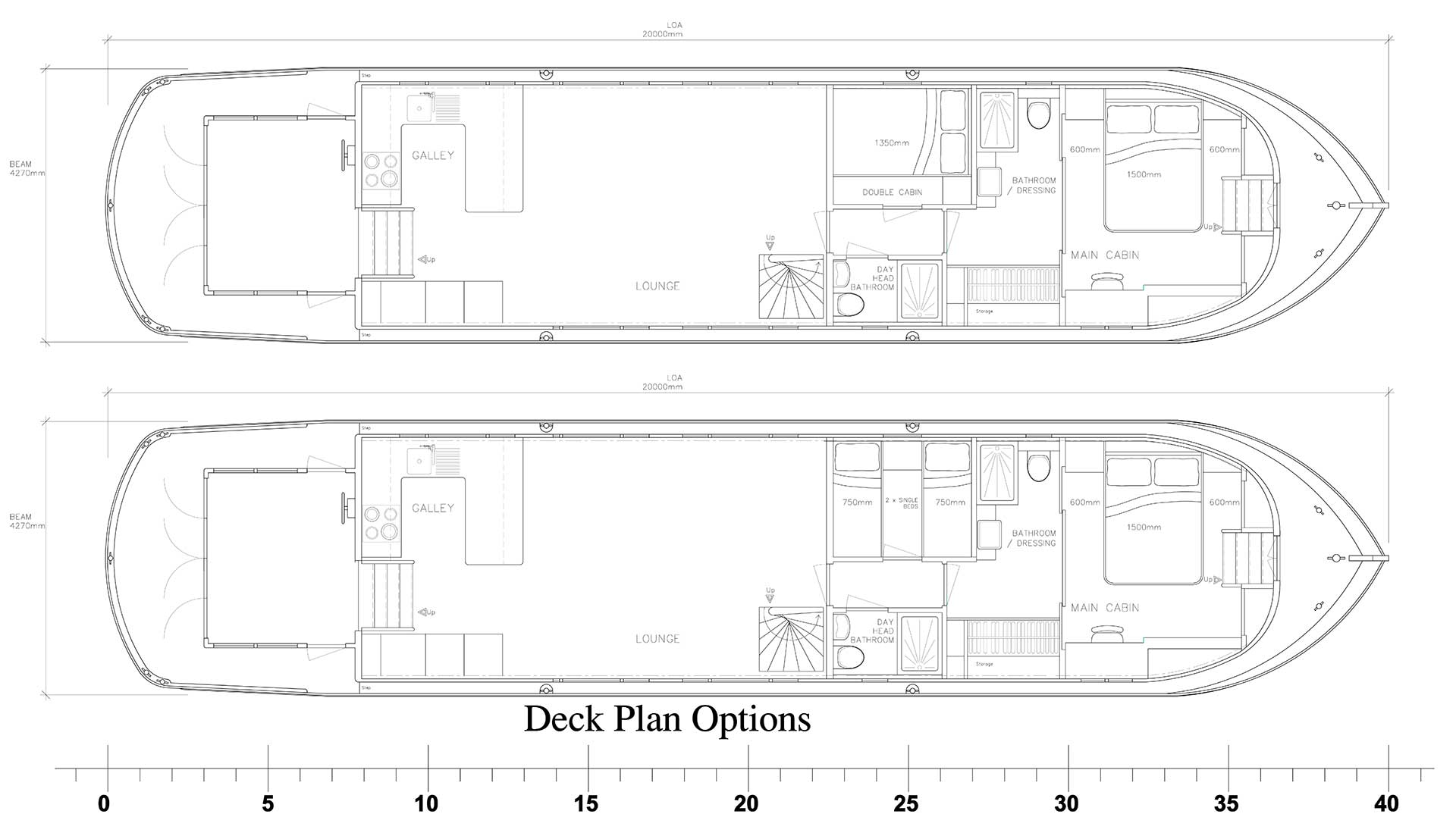 Boat Specification - Bespoke Dutch Barges - Richmond